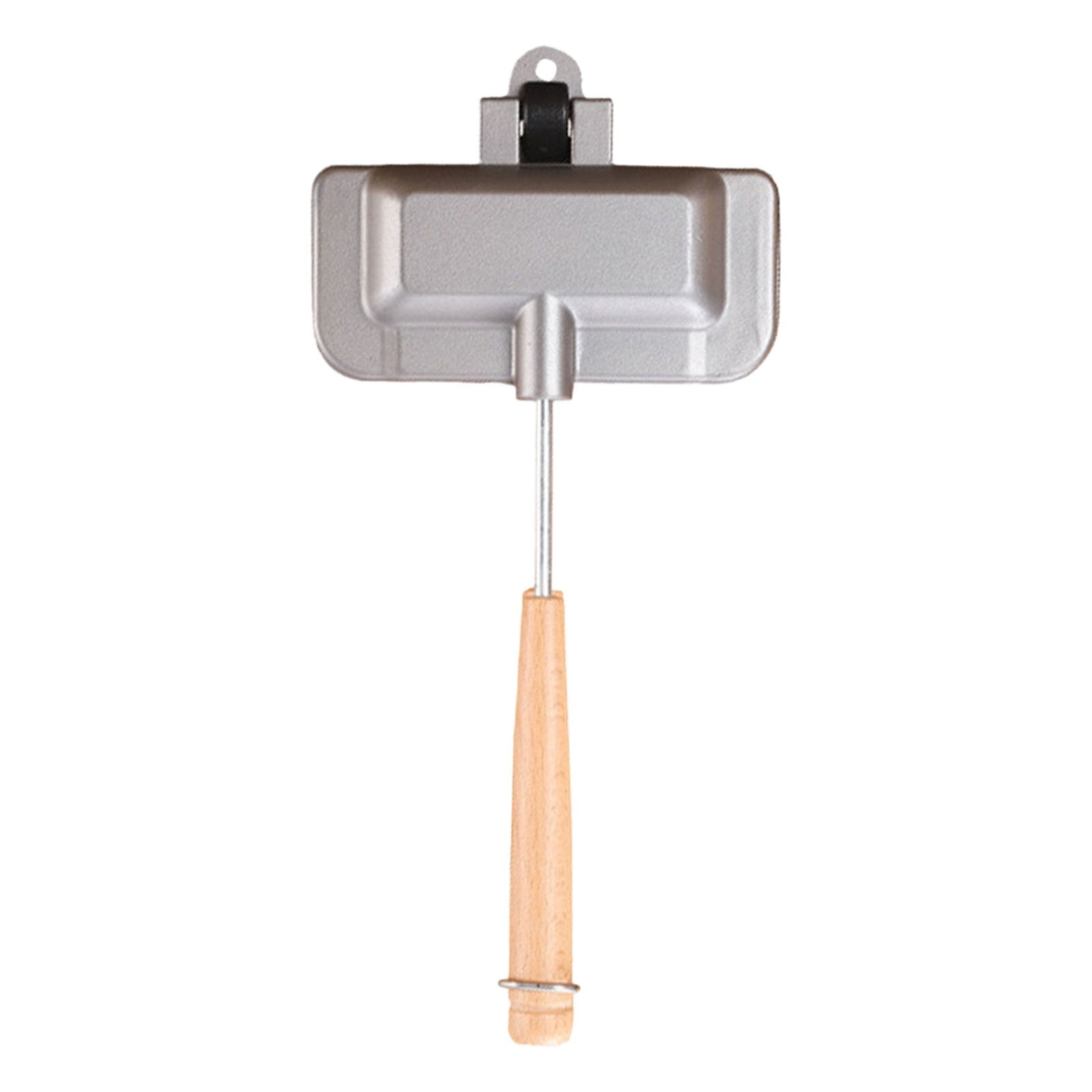 Double Frying Pan Sandwich Baking Pan Sandwich Maker Aluminum Flip Top ...