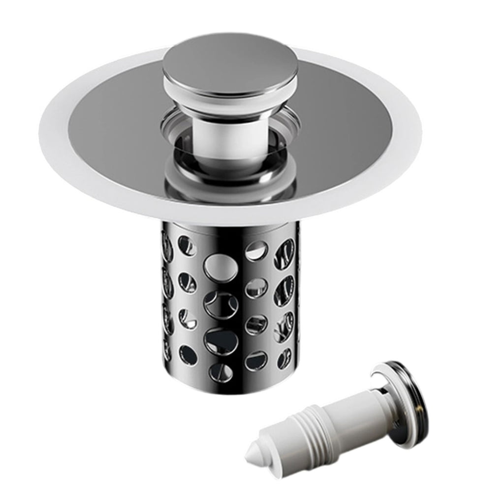 Double Function Bathtubs Drain Cover Plugs With Strainer 1.25 1.5Inch ...