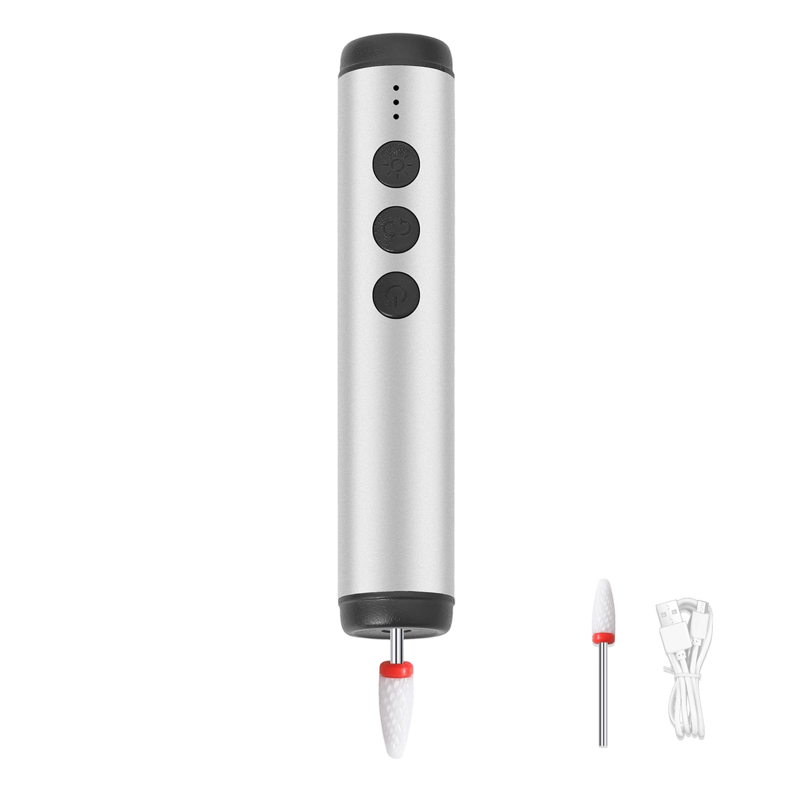 Double Function Electric Nails Grinder Nails Lamp Portable Manicure ...