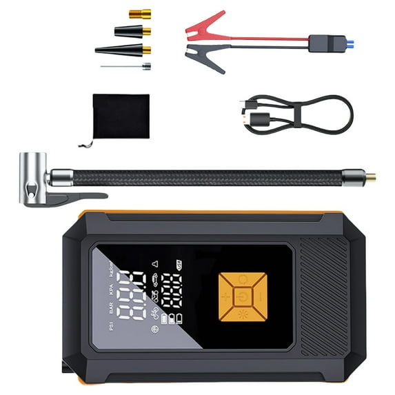 Double Function Tire Inflator And Jump Starter 150PSI 12V Auto Boosters ...