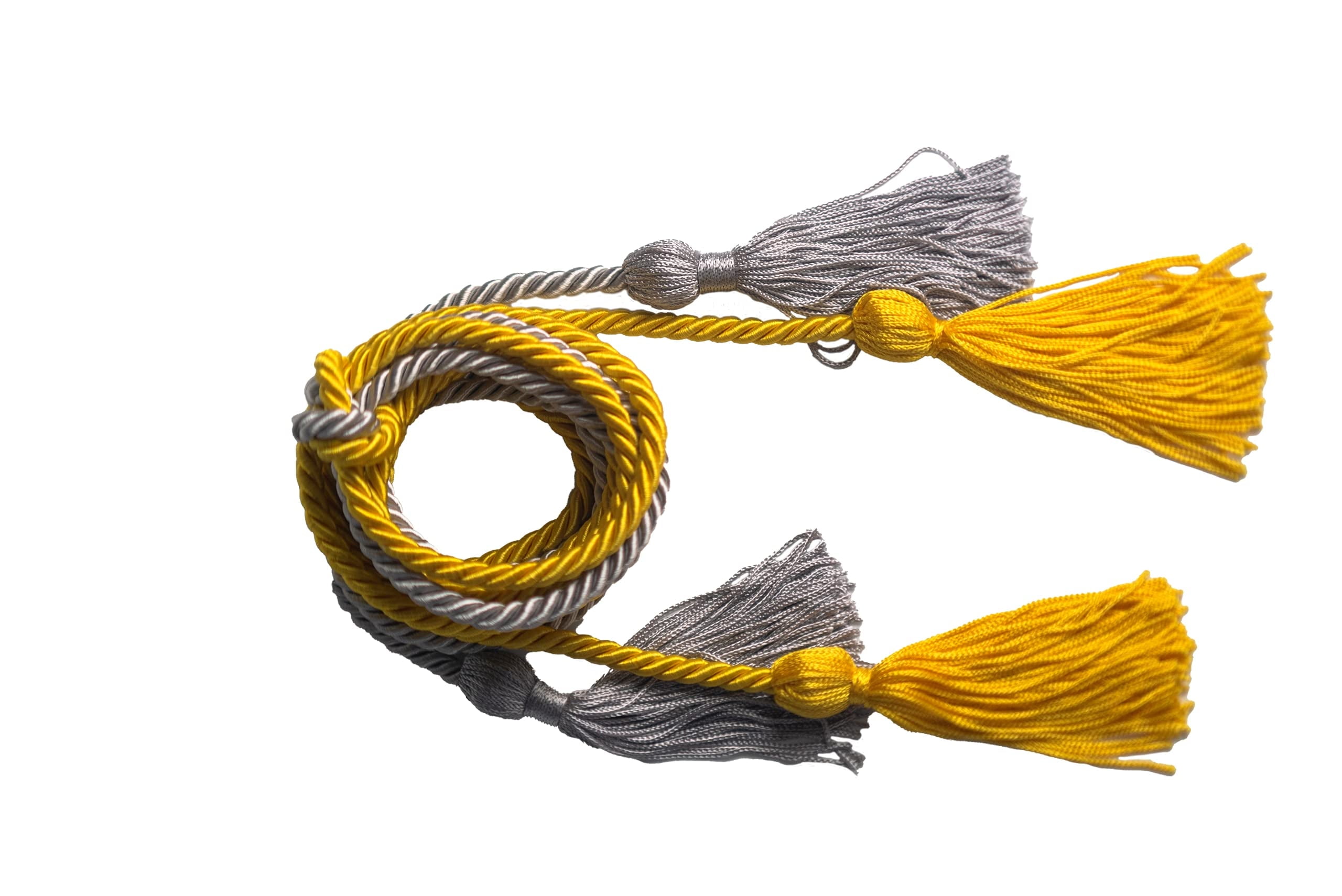 Honors Graduation Double Graduation Honor Cord (Gold/Silver) - 1 pack ...