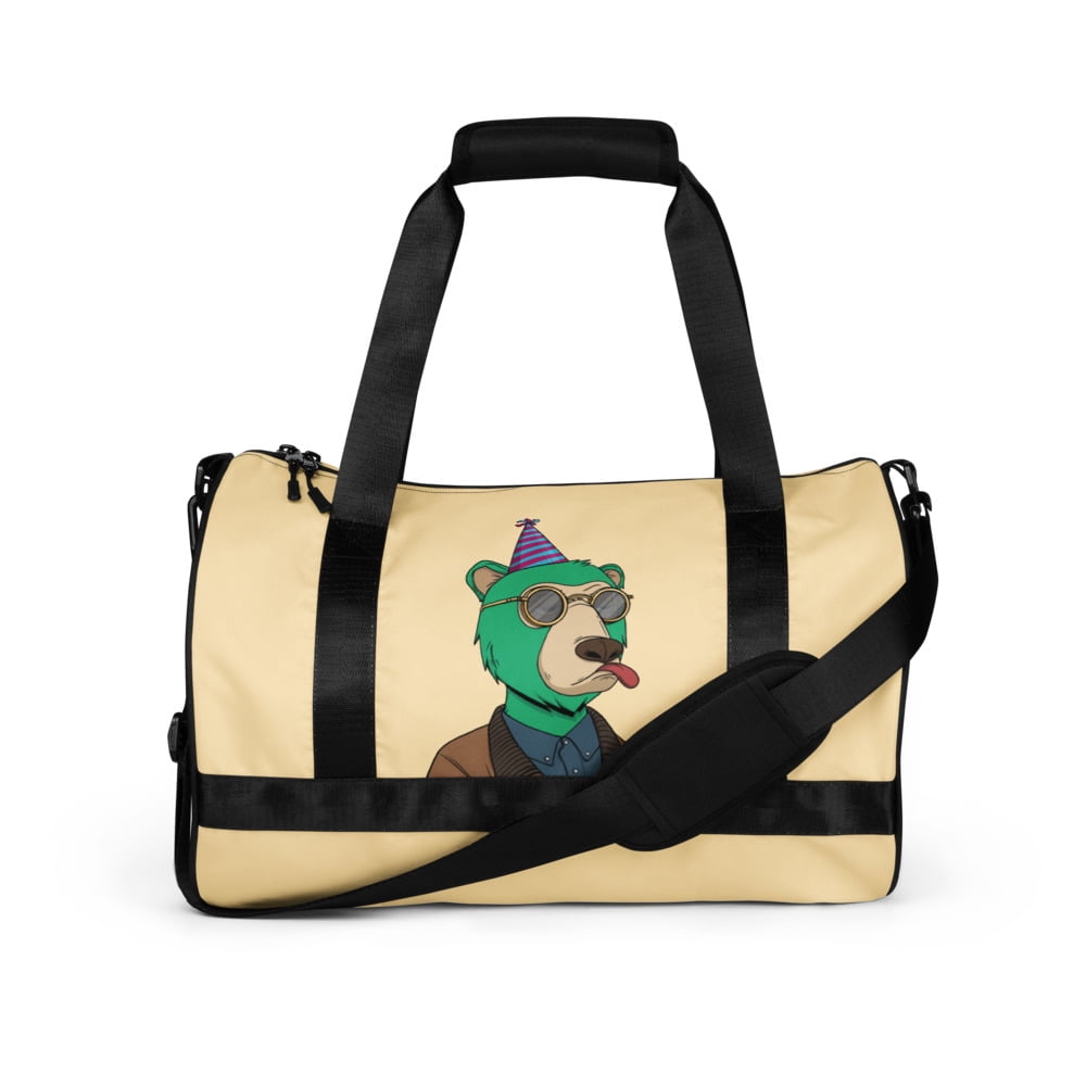 Double Green Bear gym bag - Walmart.com