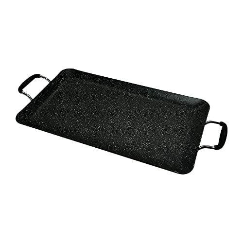 Double Griddle Cooking Pan - Healthy Mealtimes Made Easy - Walmart.com
