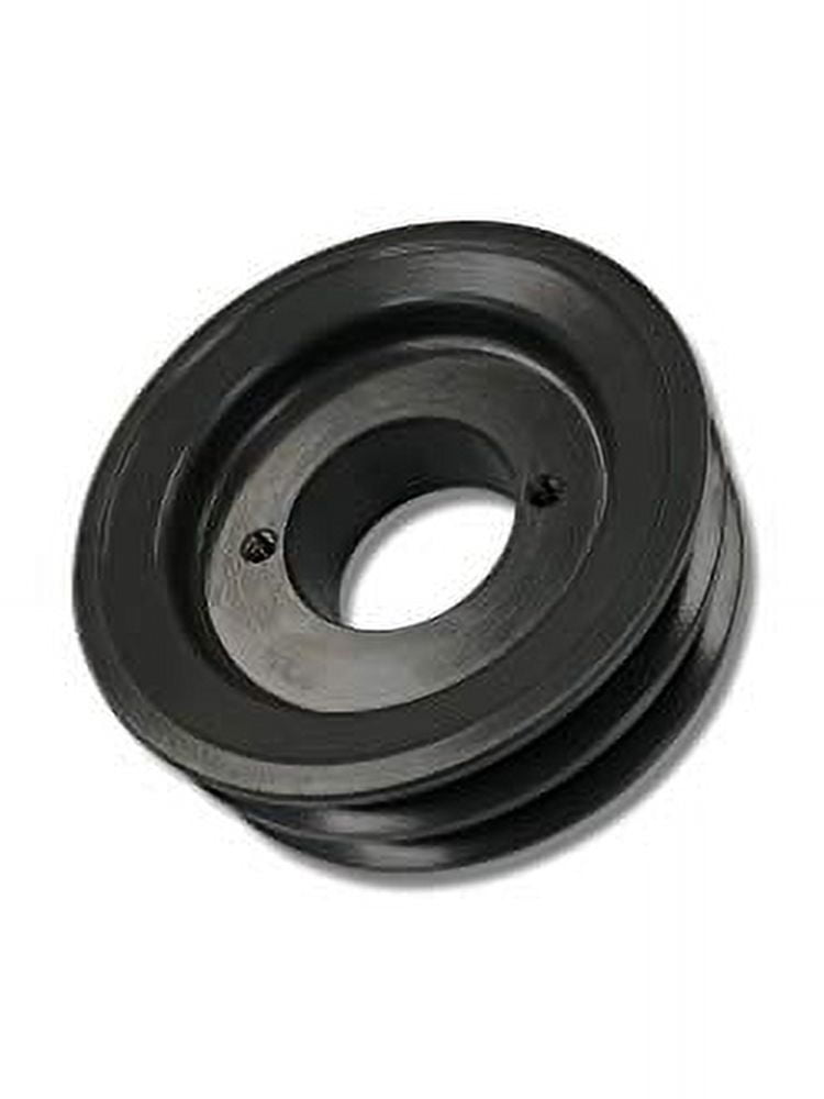 Double Groove 4.75 Cast Iron Electric Motor H Bushing Included for 3/8 ...