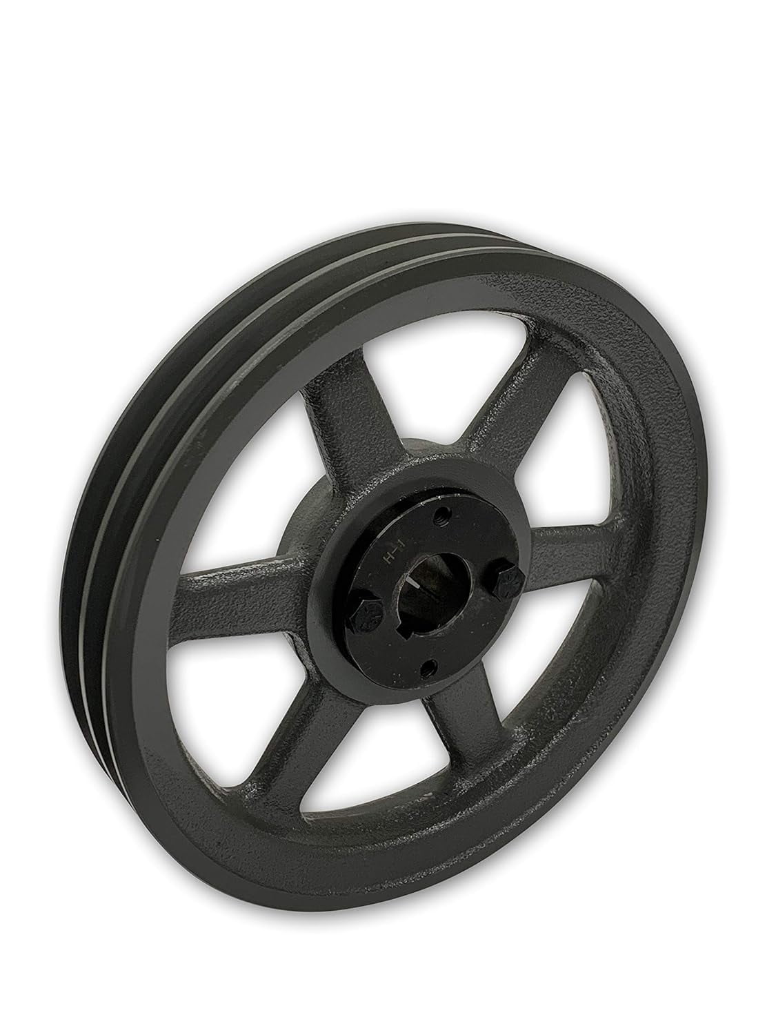 Double Groove 9.25" Cast Iron Electric Motor " H " Pulley/Sheave ...