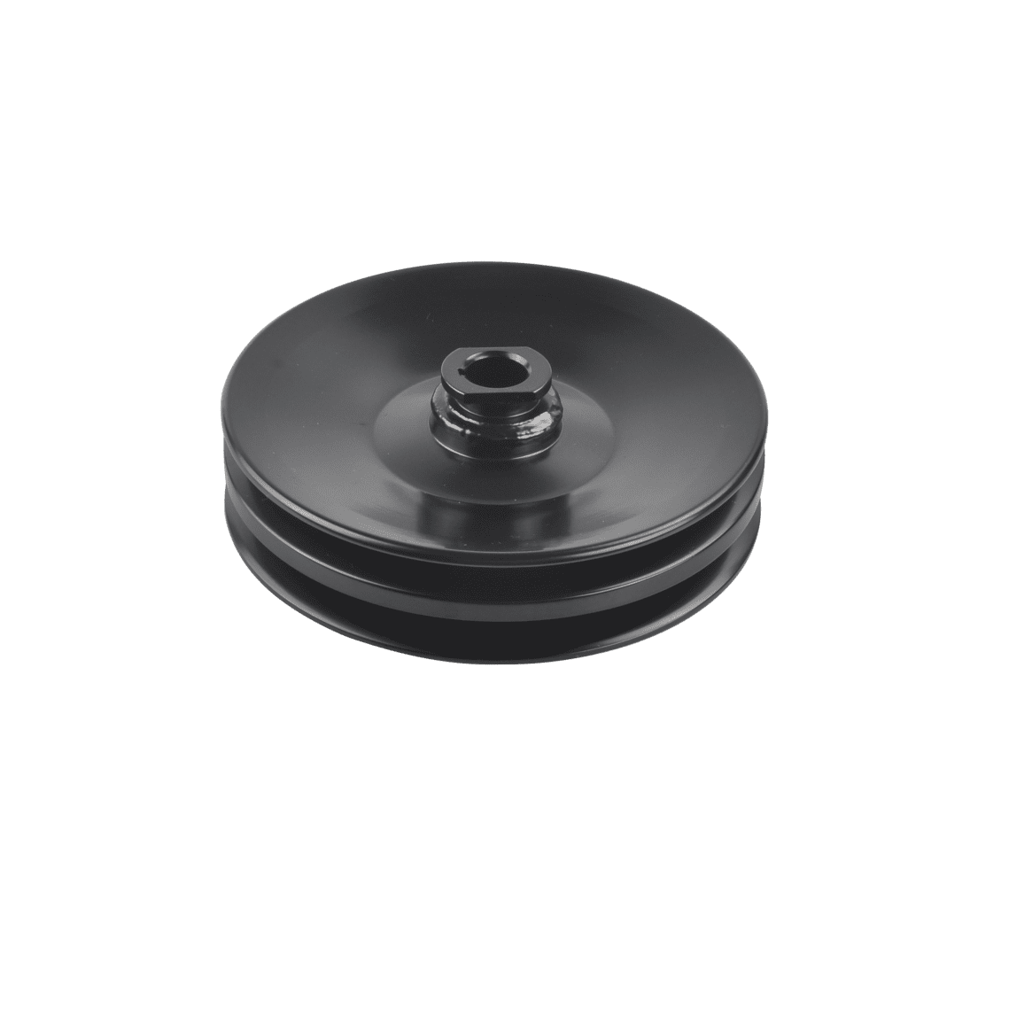 Double Groove Steel Power Steering Pump Pulley for GM Chevy V-Belt Key ...