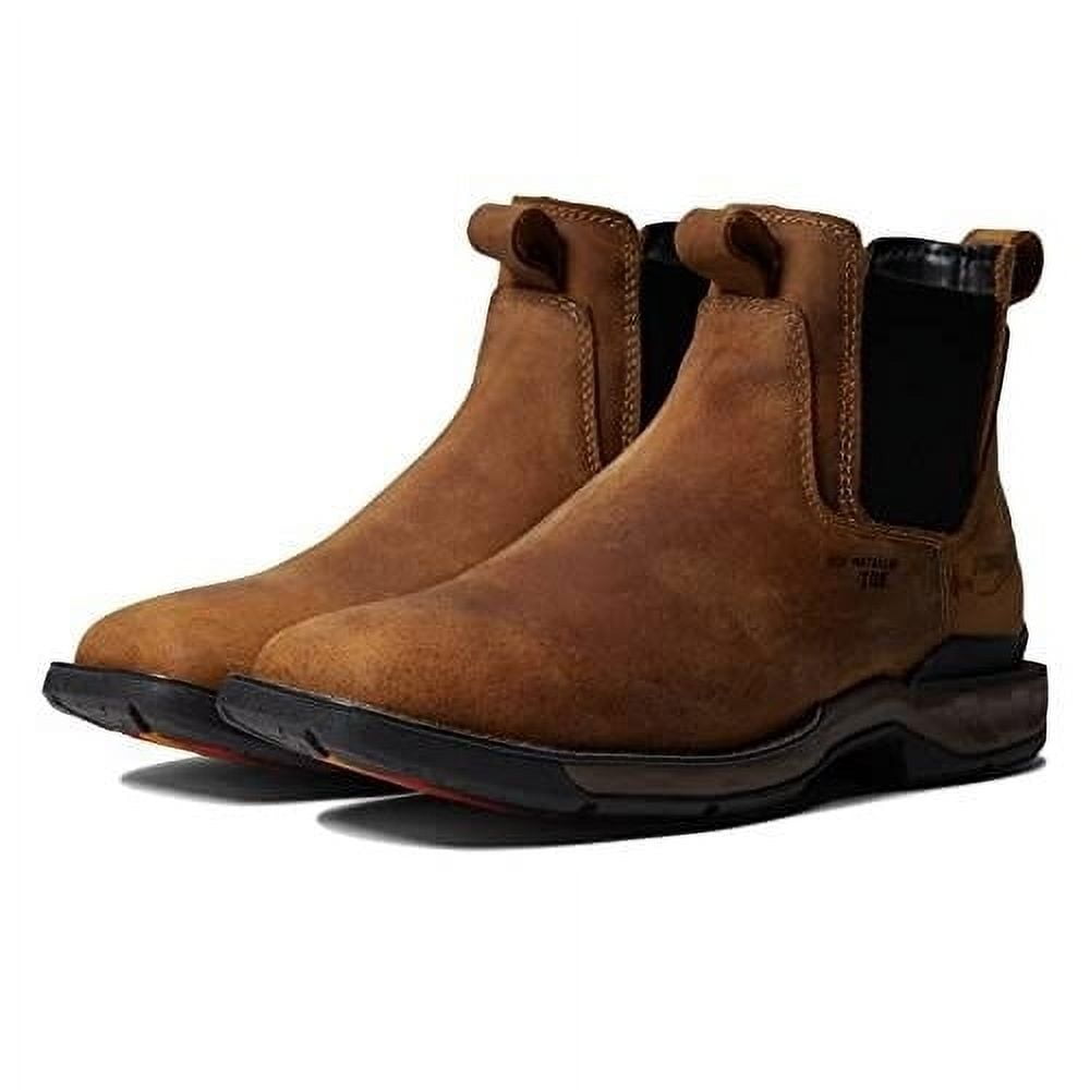 Double-H Boots DH5368 Men's Brown Comp Toe 5" Wide Square Toe Romeo ...