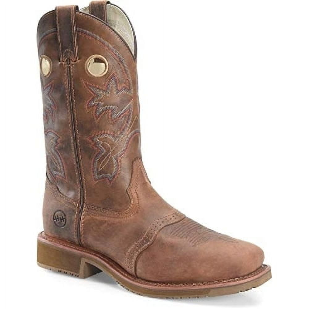 Double-H Boots Men's Antonio 13" Wide Square Toe Roper Non-Metallic ...