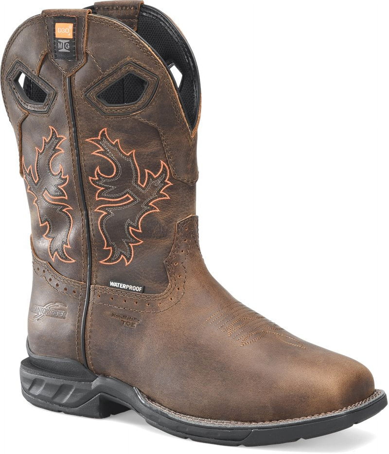Double-H Boots Men's Redeemer 11" Waterproof Metatarsal Guard Wide ...
