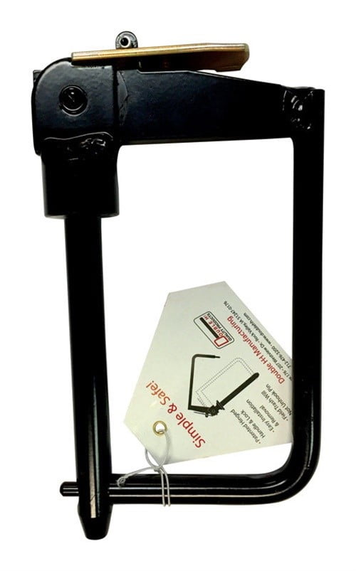 Double HH 80170 Steel Lockease Hitch Pin 6 L x 7/8 Dia. in. with Hinged ...