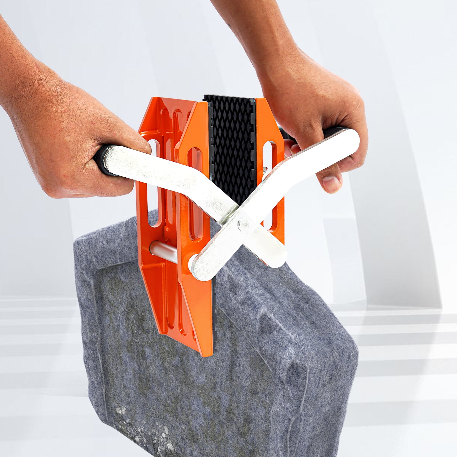 Double Handed Stone Slab Clamp Granite Marble Glass Slab Lifter 5-45mm ...