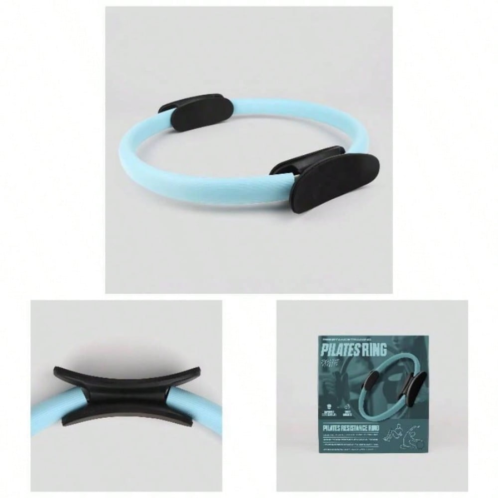 Double Handle Exercise Circle Magic Circle Resistance Ring Dual Grip ...