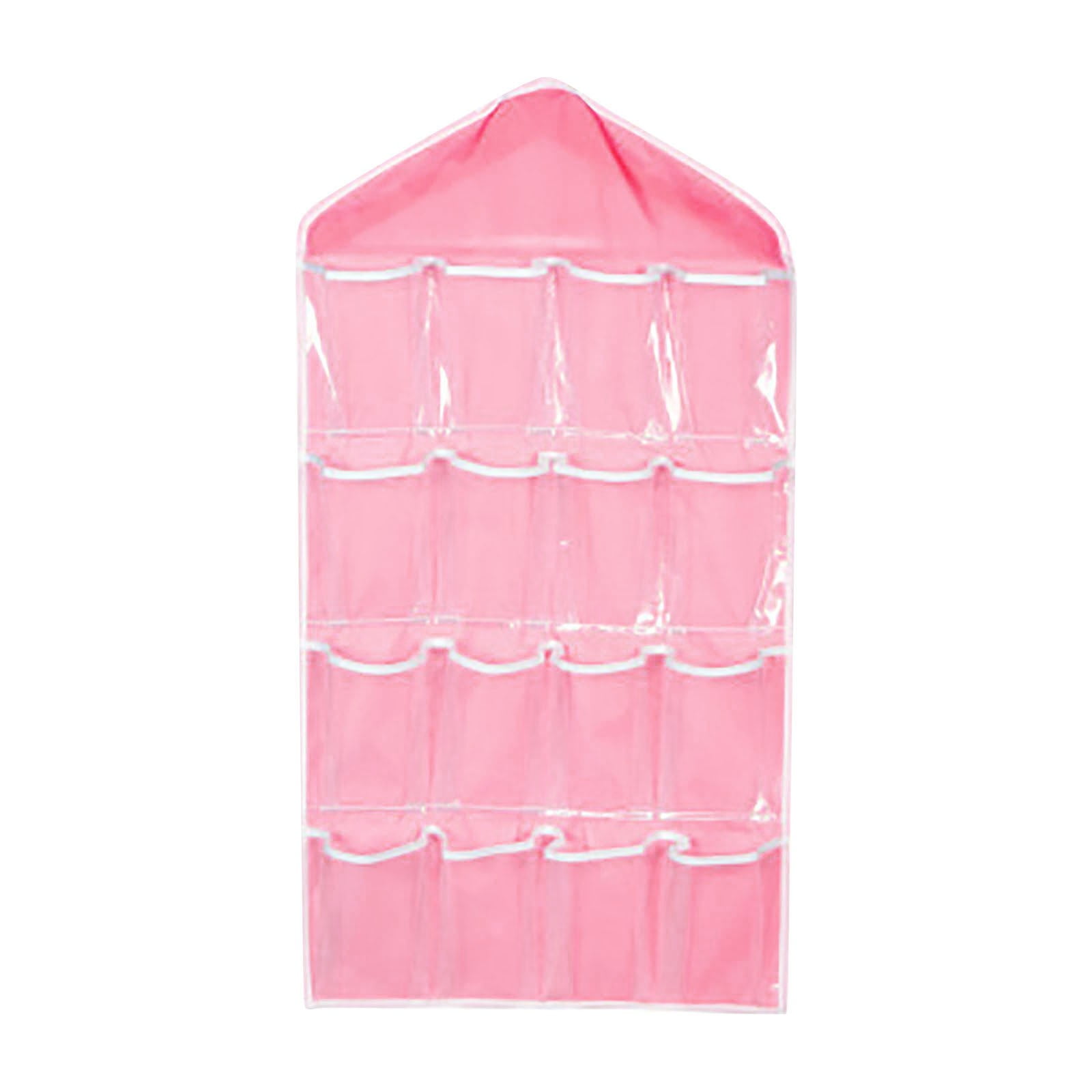 Double Hanging Wardrobe Organizer Storage Solution for Stockings Socks ...