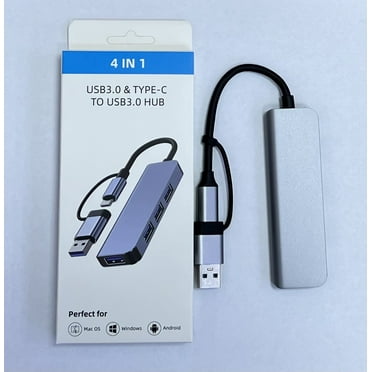 Cteifuer Docking Station: 5 in 1 USB C Hub - Docking Station Dual ...