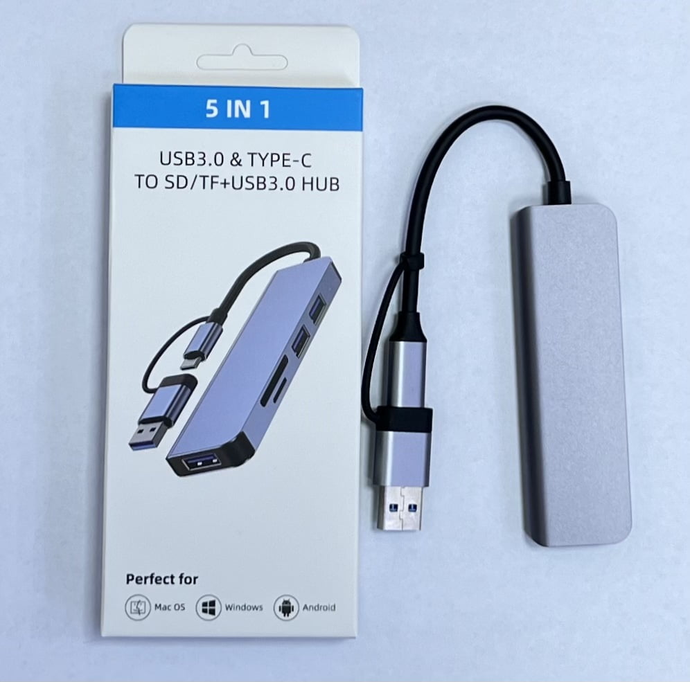 Double Head 7-in-1 Type-c Expander Multifunctional Computer Docking ...