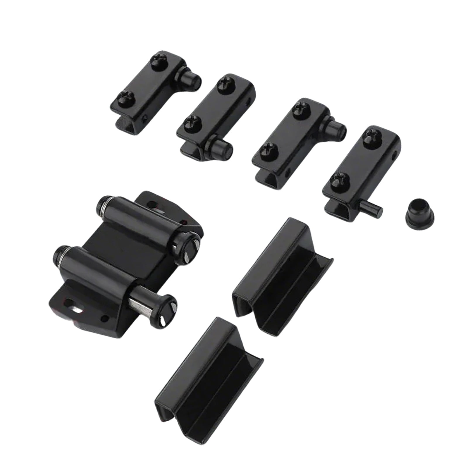 Double Head Catches Closures Glass Door Hinge Clamp Push To Open Touch ...