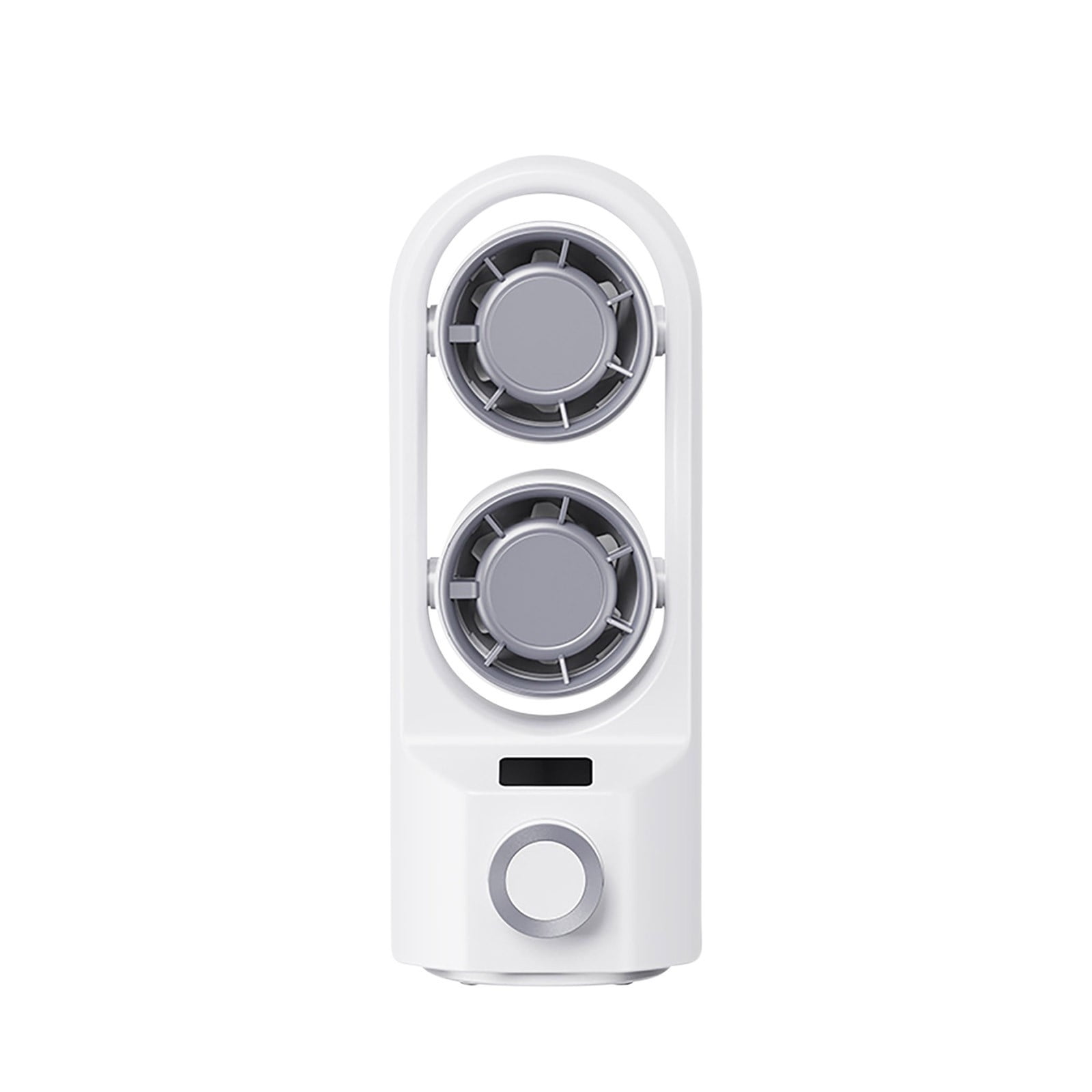 Double Head Desktop Bladeless Tower Fan | USB Charging | 90 ...