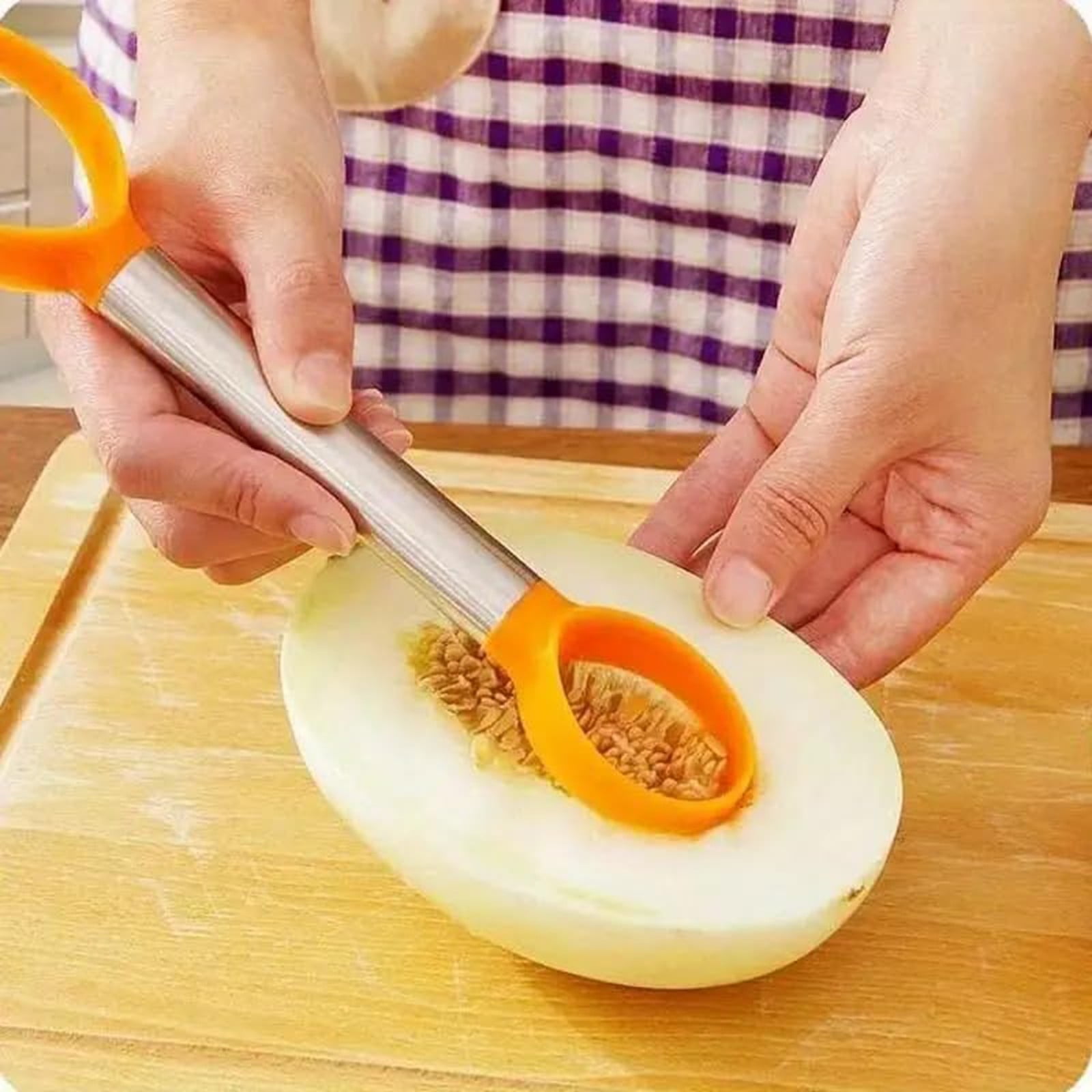 Double-Head Fruit Pulp Separator - Stainless Steel , Two Sizes, for ...