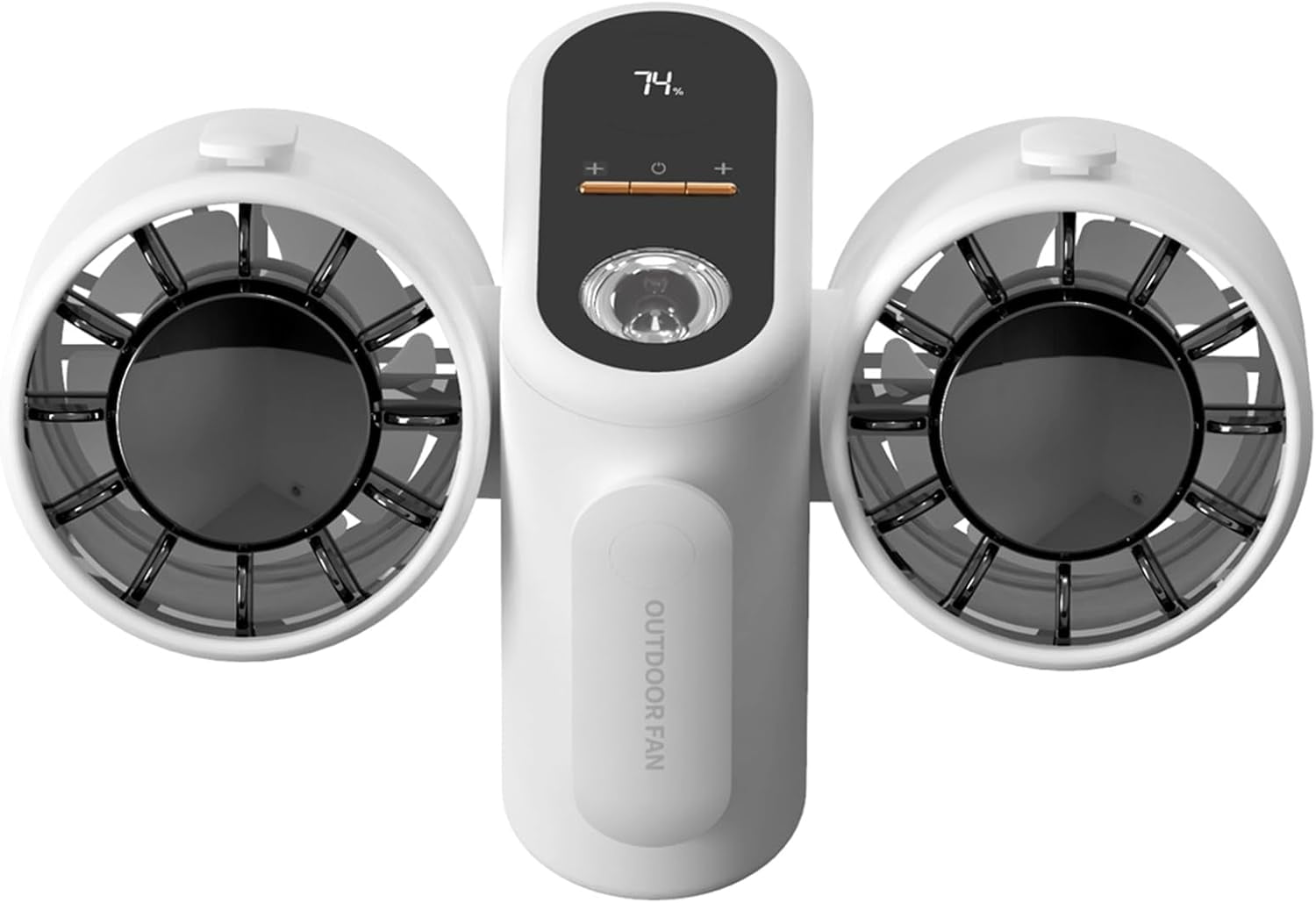 Double Head Hanging Waist Small Fan Cooling Fan, Small Portable Fan ...