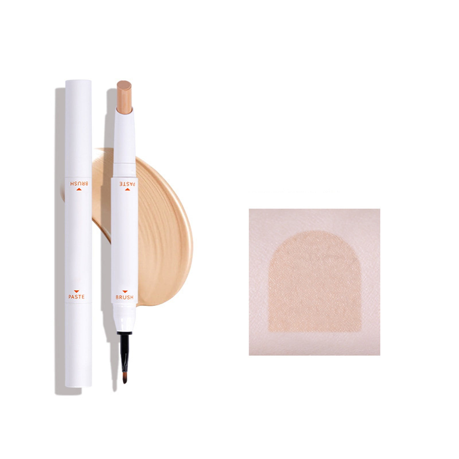 Double Head Lightweight Coverage Highly Pigmented Finish Light Beige ...