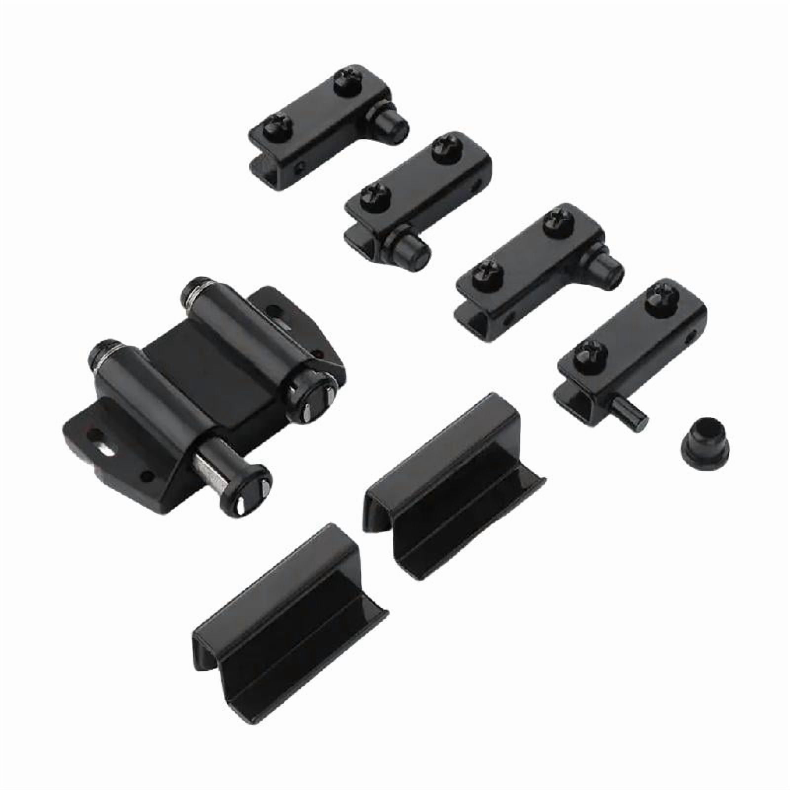Double Head Magnetic Catches Closures Glass Door Hinge Clamp Bathroom ...