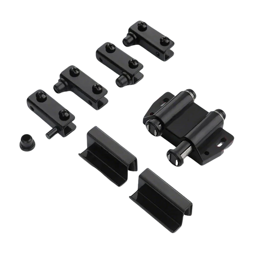 Double Head Magnetic Catches Closures Glass Door Hinge Clamp Magnetic ...