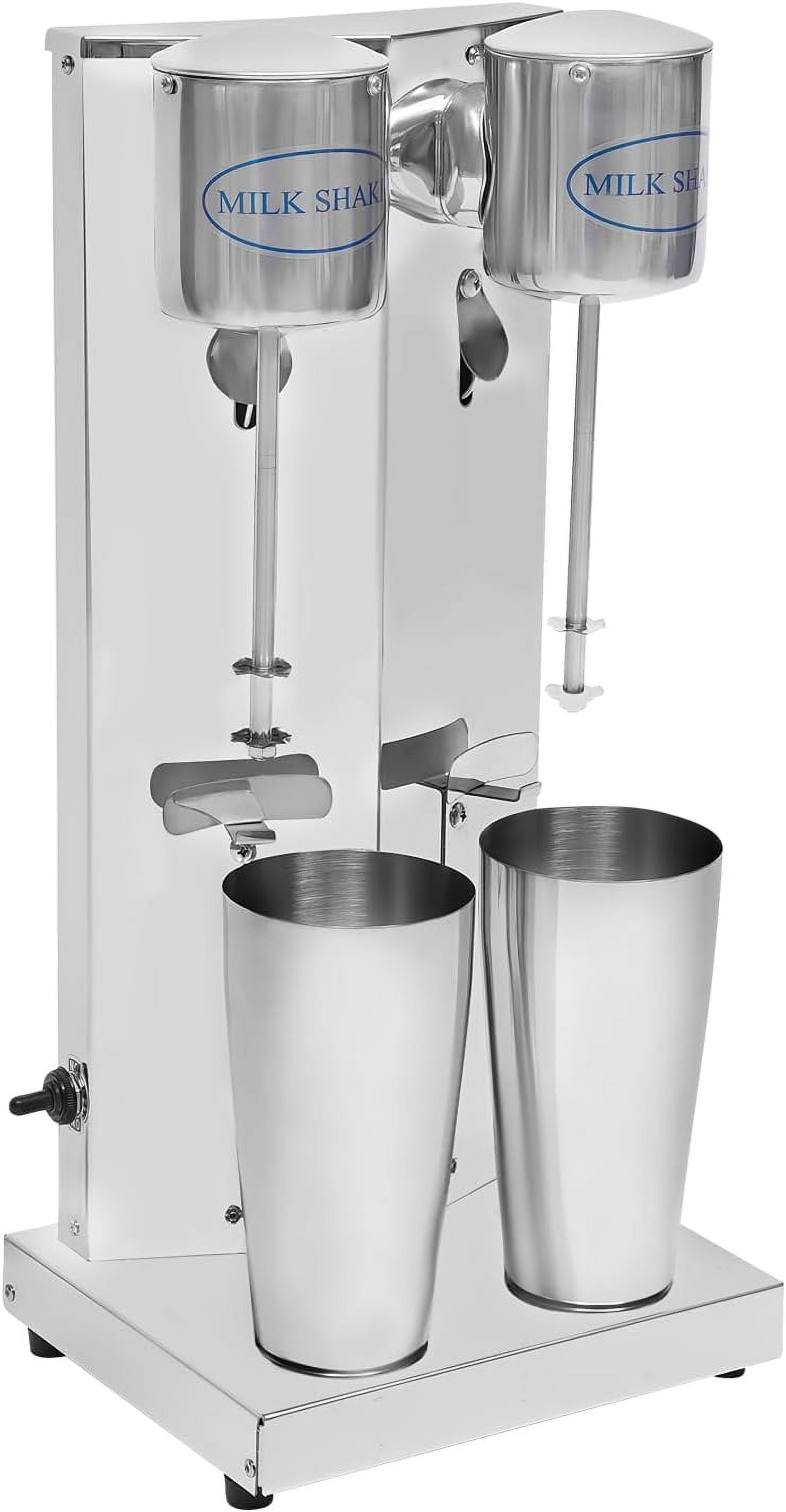 Double Head Milkshake Machine, 110V Commercial Electric Milkshake Maker ...