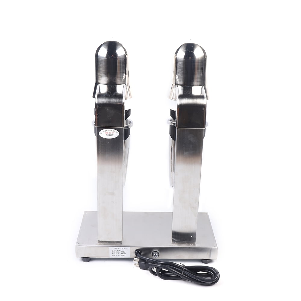 Double-Head Milkshake Maker with Adjustable Speeds, Anti-Slip Feet ...