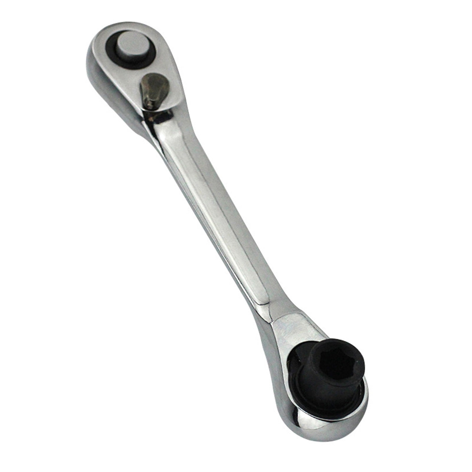 Double Head Ratcheting Wrench Set Two Direction 72 Tooth Rust Resistant ...