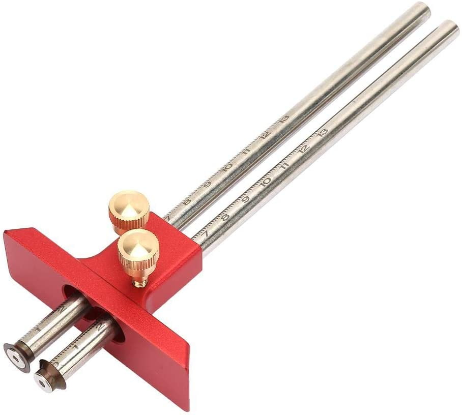 Double Head Scriber Stainless Steel Woodworking Marking Gauge Wood ...