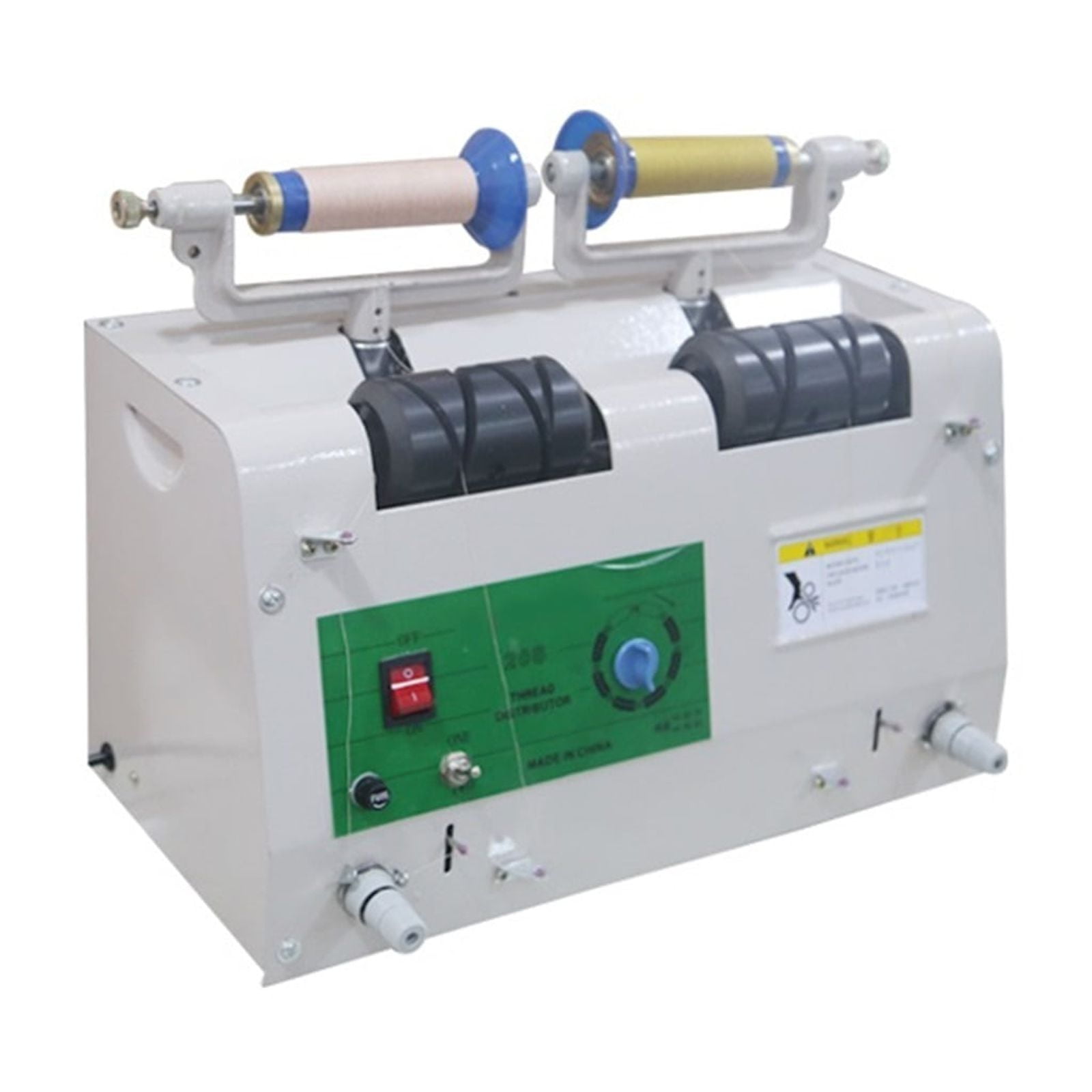 Double-Head Splitter Winding Rewinder Machine, GC-20S Sewing Thread ...