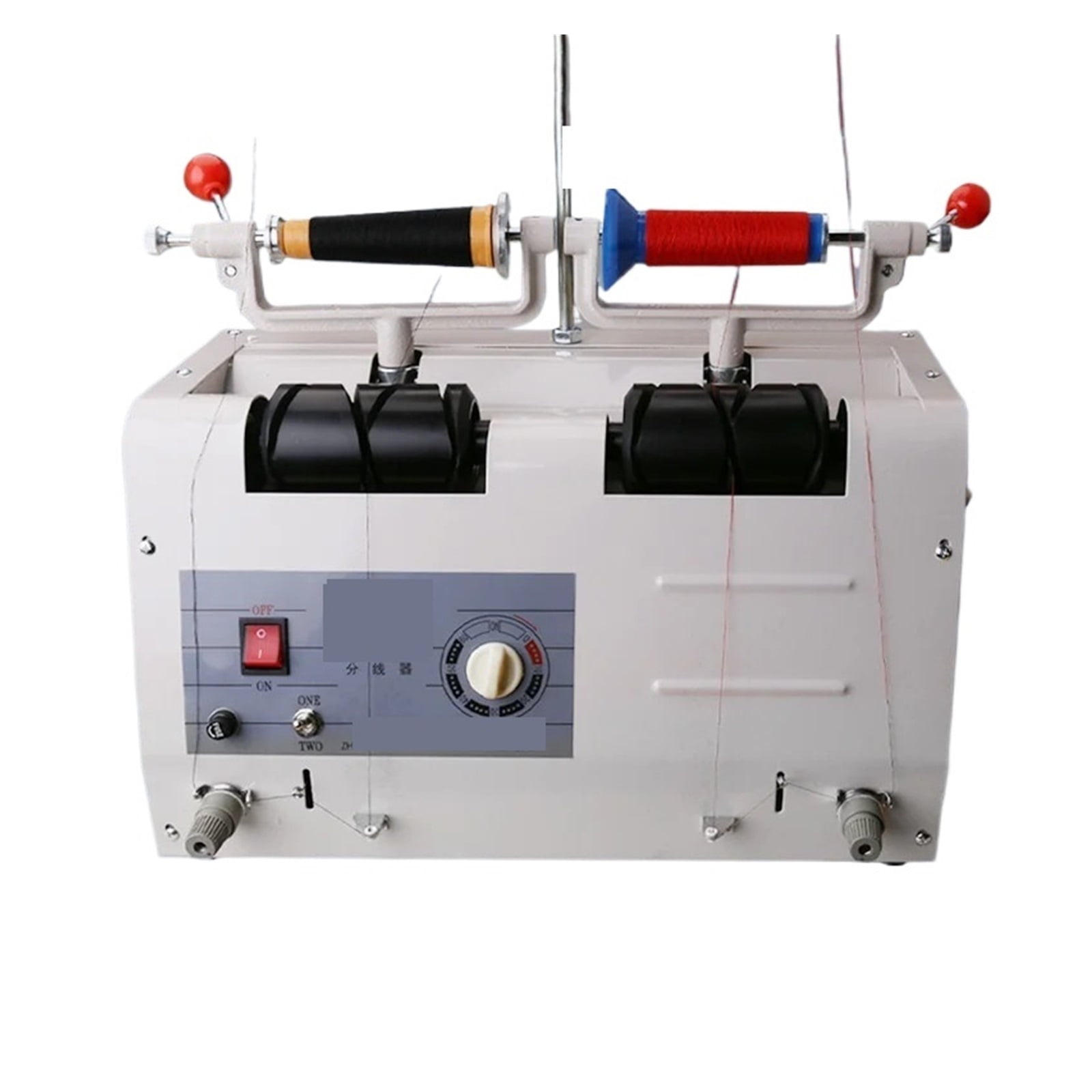 Double-Head Splitter Winding Rewinder Machine Sewing Thread Embroidery ...