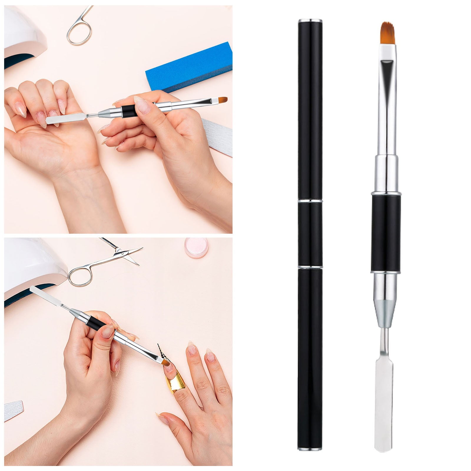 Double Headed Brush Pen Tool For Fast Gel Extension And Precise ...