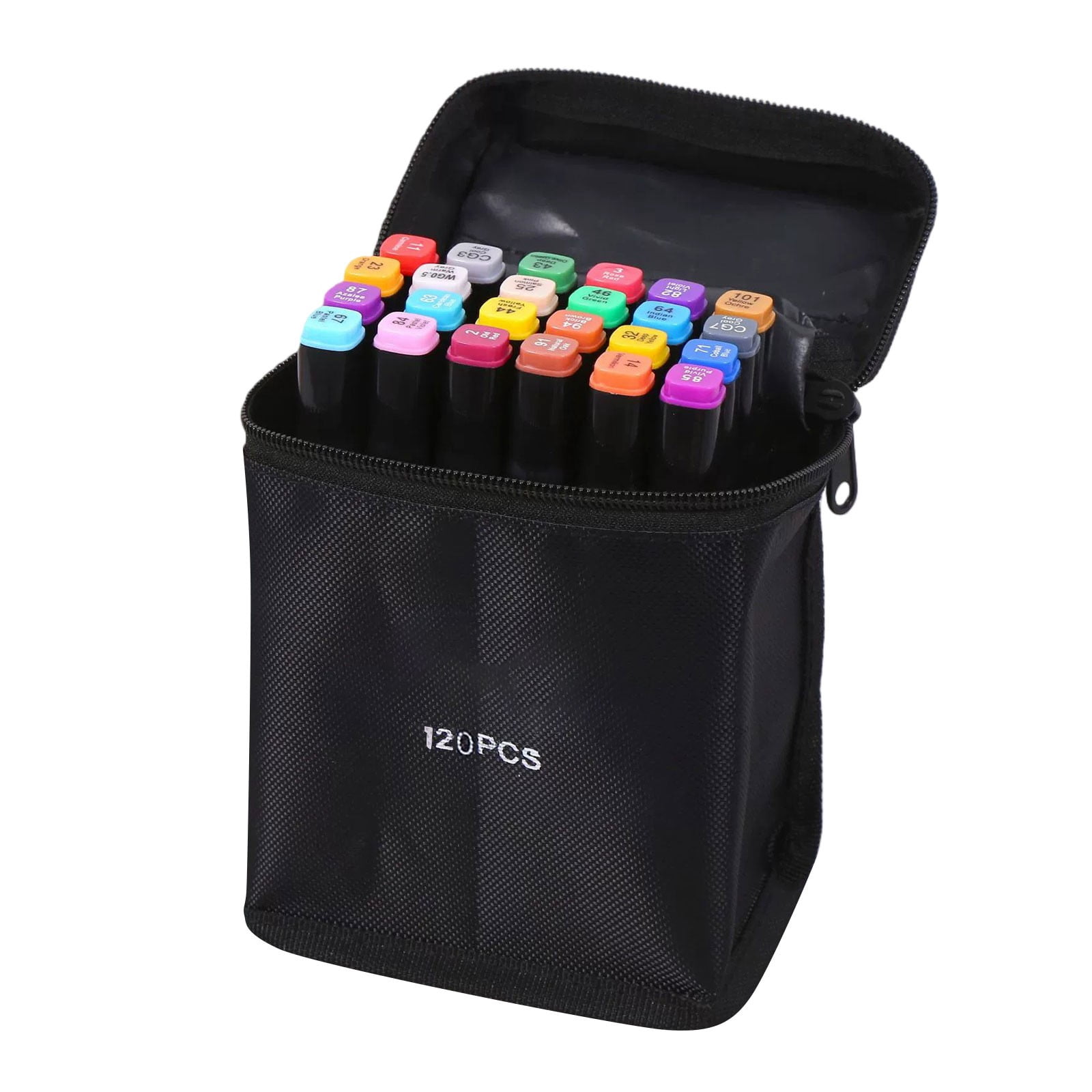 Double Headed Color Marker, Ngxiha Dual Tip Colorful Art Markers, 120 ...