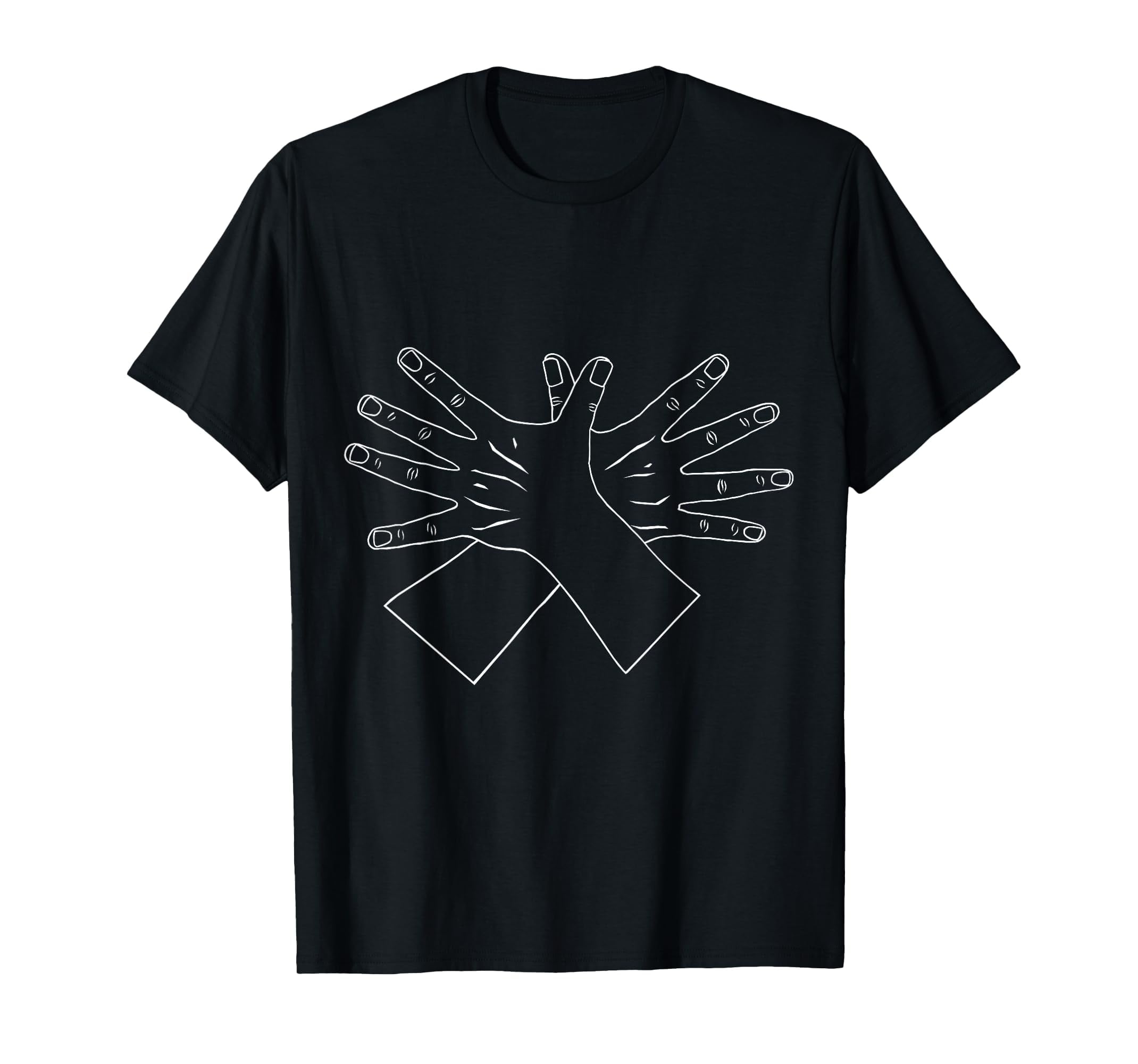 Double-Headed Eagle Hand Sign Shqipe Albania Gesture T-Shirt - Walmart.com