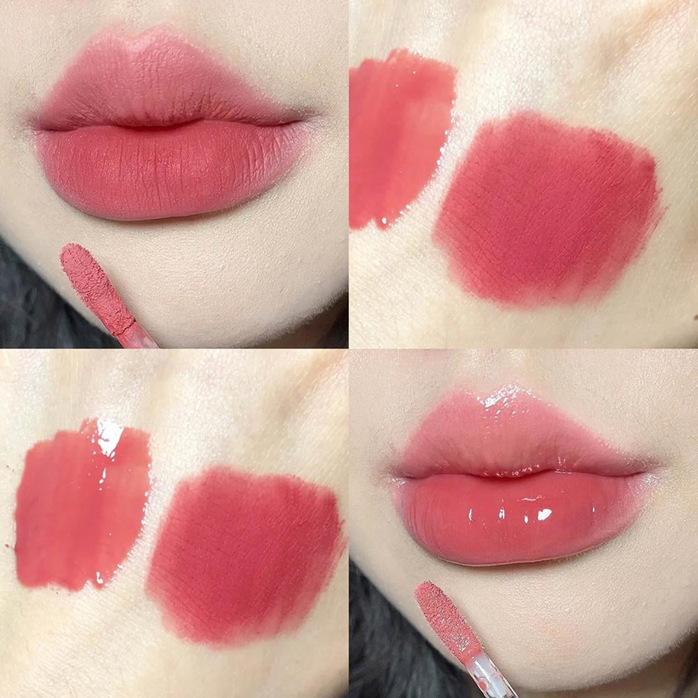 Double Headed Lip Glaze Moisture Light Mirror Lip Gloss Texture Cosm ...