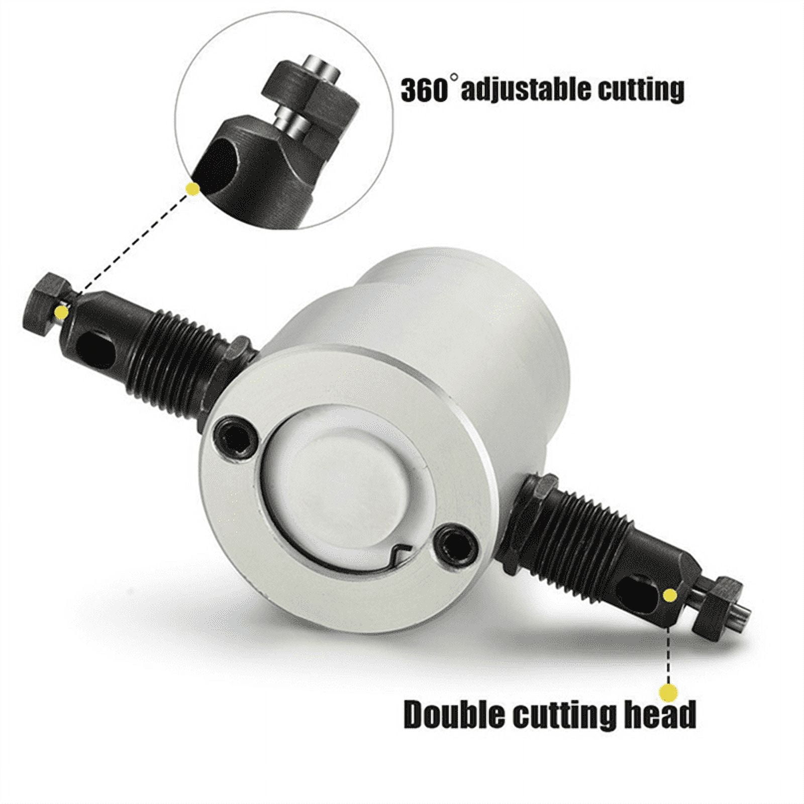 Double-Headed Metal Sheet Cutter Cutting Machine Saw Iron Tool Hole ...