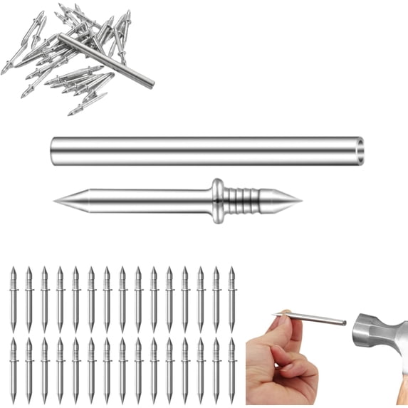 Double-Headed Skirting Thread Seamless Nail Non Marking, Sturdy ...