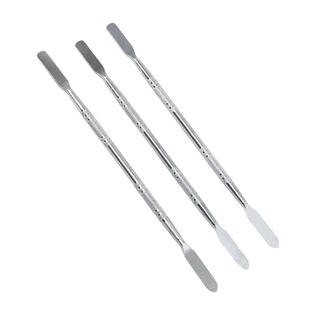 Double Headed Steel Pry Tool Ergonomic Grip Heavy Duty Metal Spudger ...