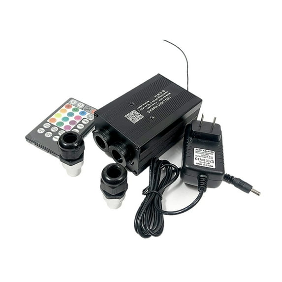 Double Heads Optic Lighting Smart APP Twinkle Fiber engine Voice ...