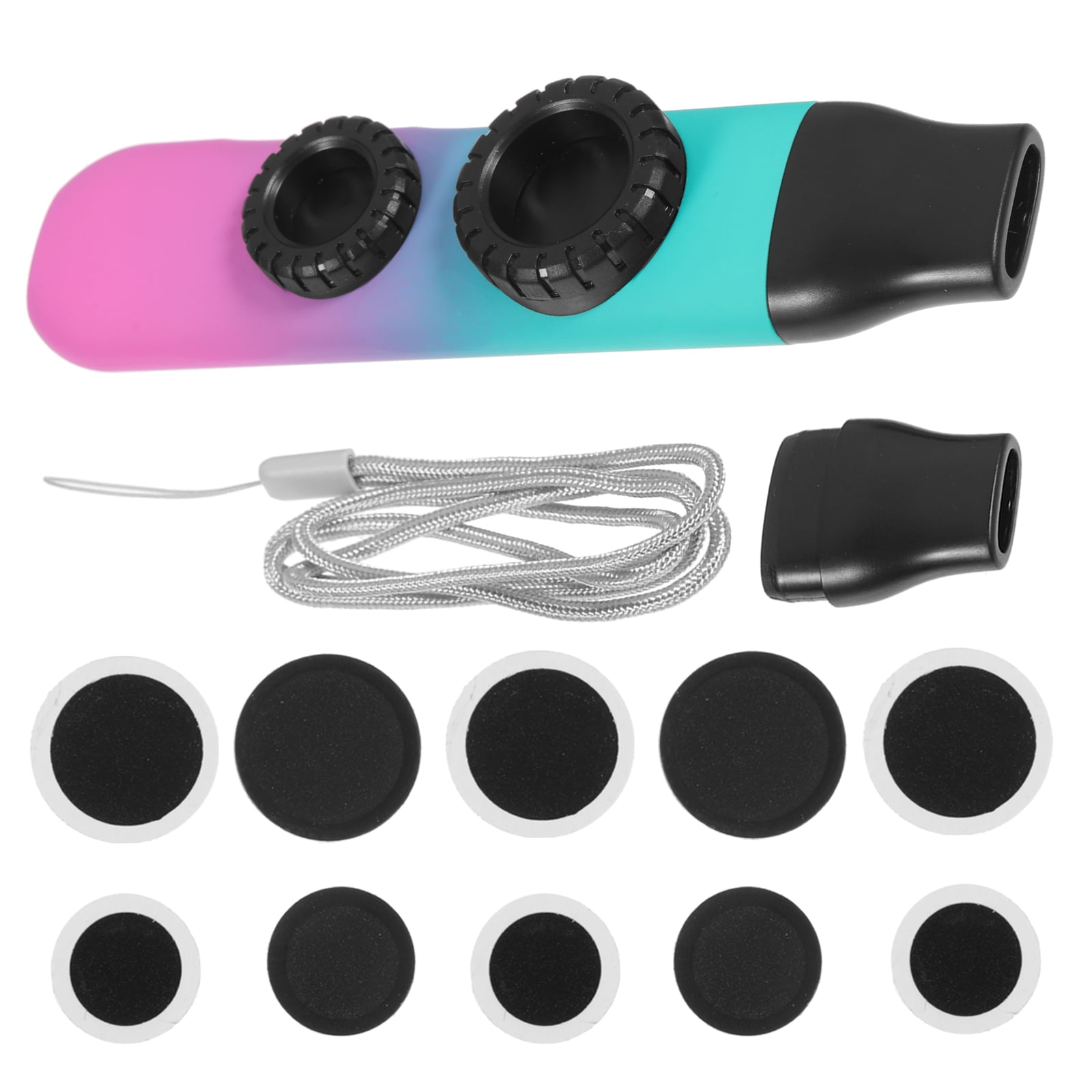 Double Hole Kazoo Performance Musical Instrument Guitar Metal Outdoor ...