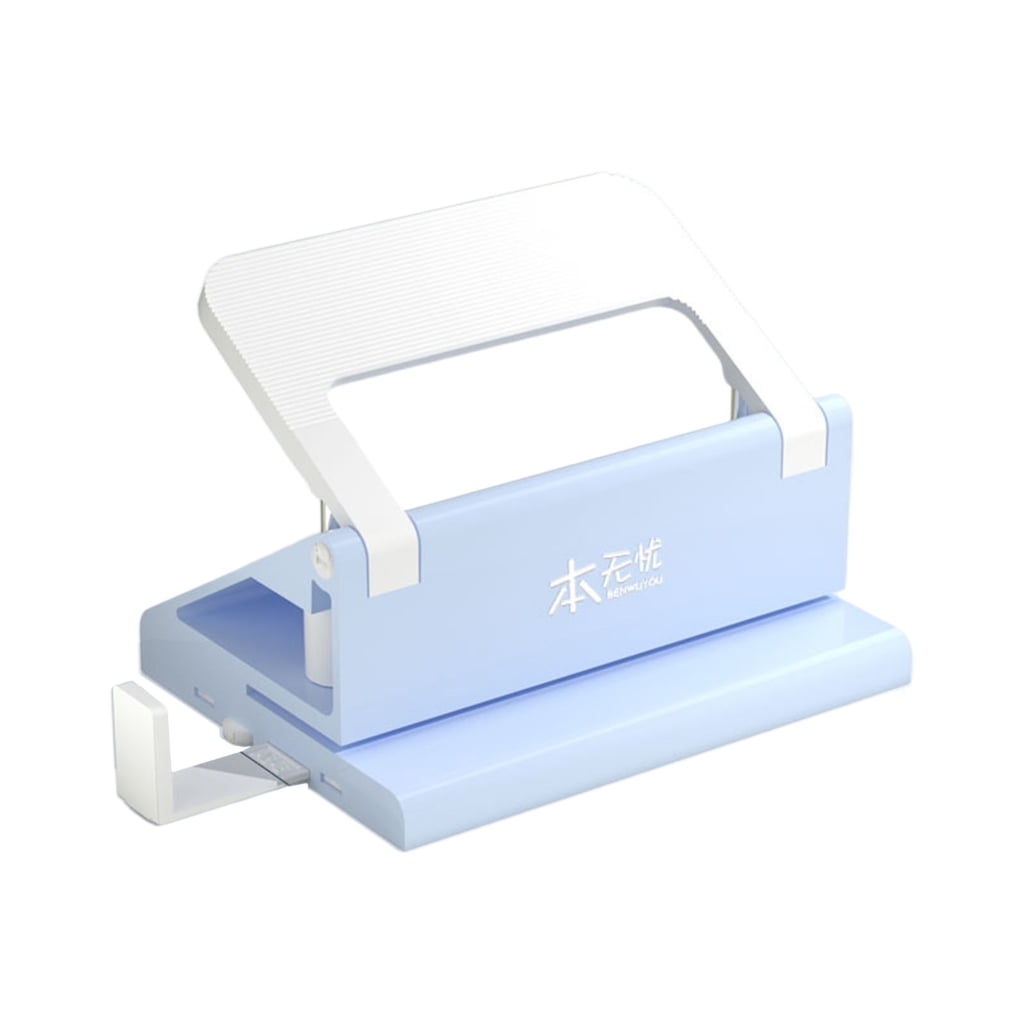 Double Hole Paper Puncher 5 Sheets Capacity For Refillable Notebook ...
