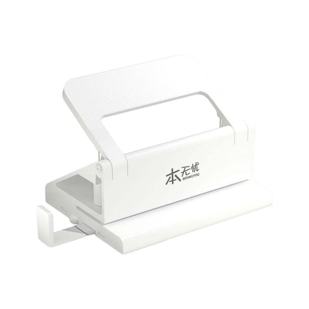 Double-Hole Paper Puncher with Adjustable Alignment Guide 5 Sheets ...