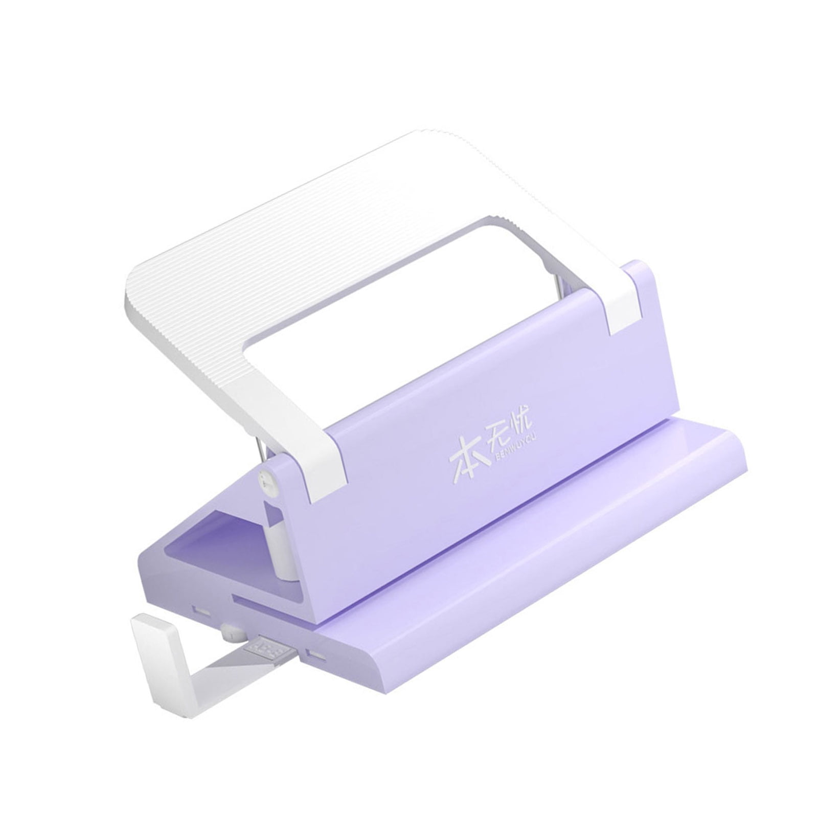 Double Hole Paper Puncher with Chip Storage Tray 2-Hole Paper Punching ...