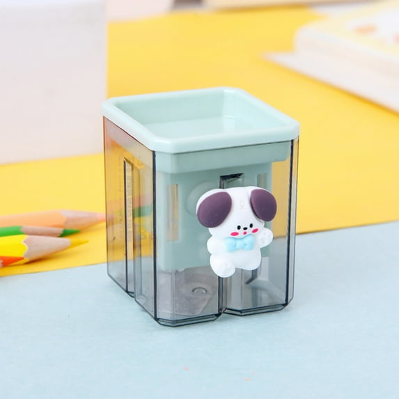 Double Hole Pencil Sharpener Small Portable Pencil Sharpener Pencil ...