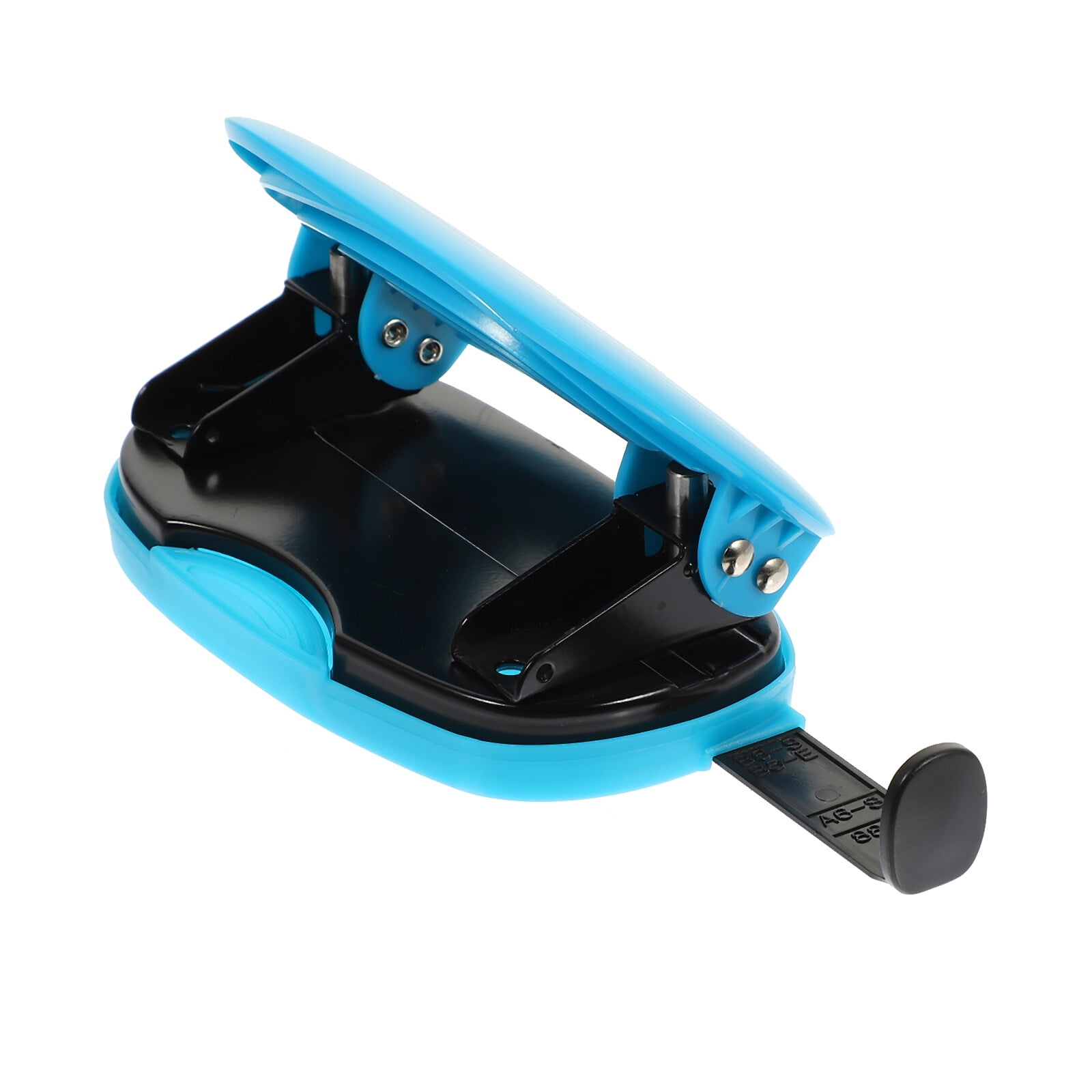 SEWACC Handheld Hole Paper Punch Blue ABS Iron Art Works Craft ...