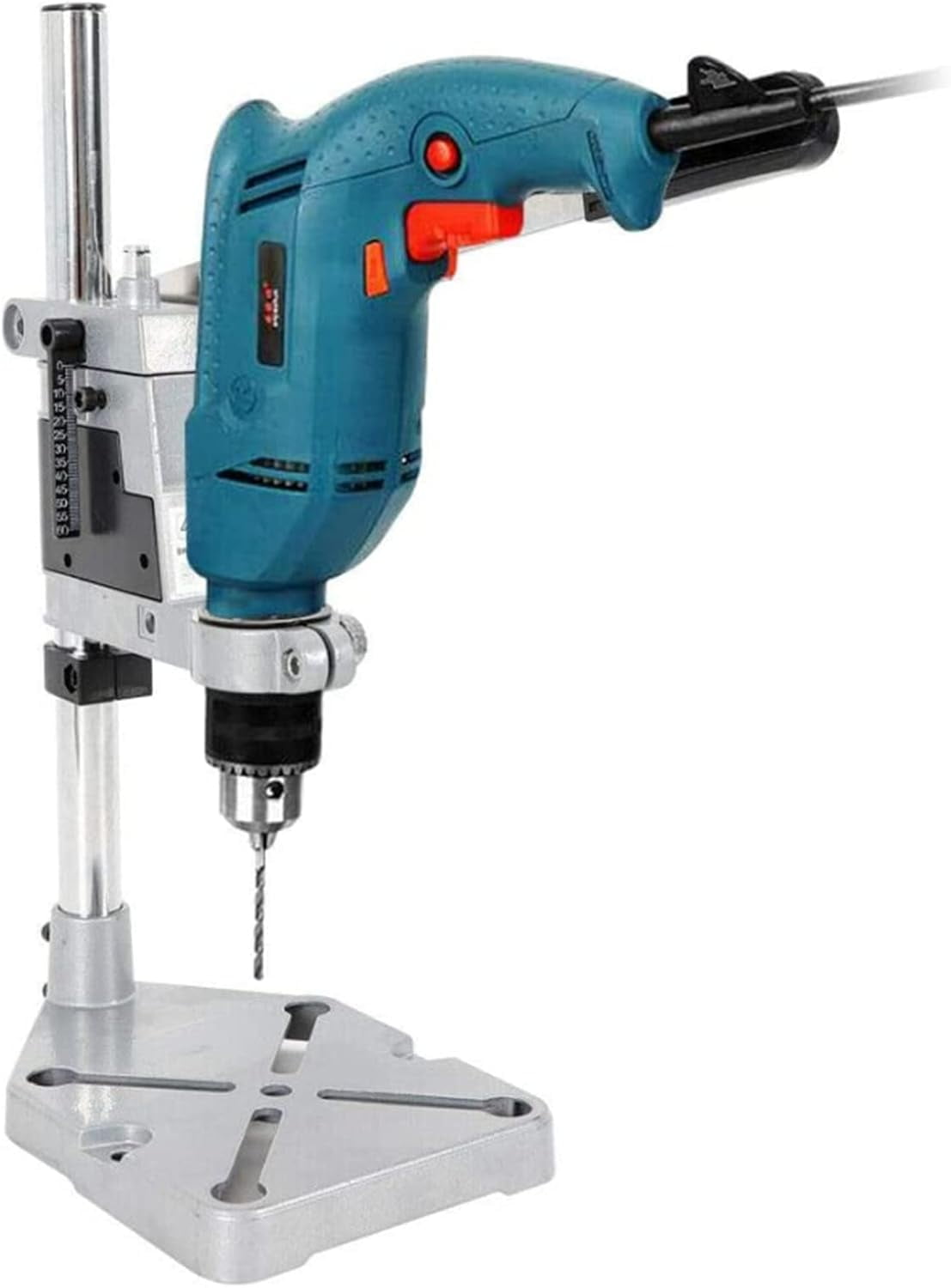 Double Holes Electric Workstation Drill Press Stand Adjustable Desktop ...