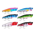 Double Hook Slow Sinking Artificial Baits With Flexible Tail Realistic ...