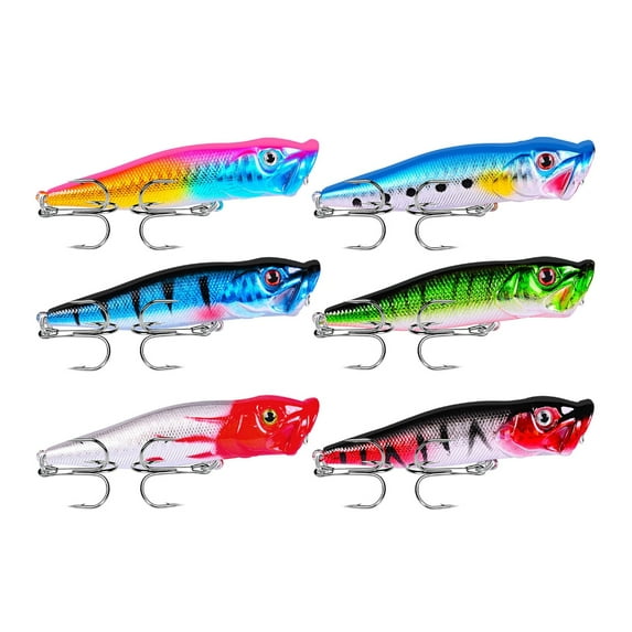 Double Hook Slow Sinking Artificial Baits With Flexible Tail Realistic ...