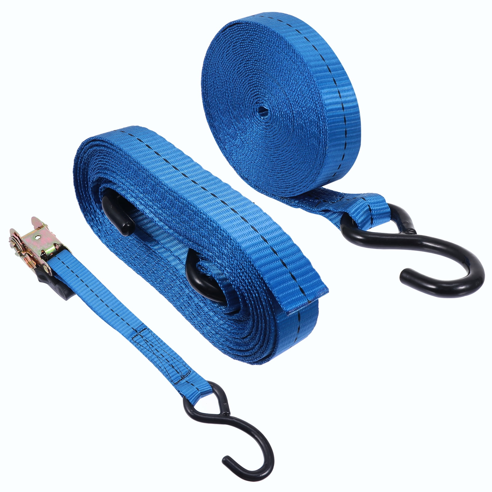 Double Hook Strap Leash Ratchet Cargo Belt Car Cargo Bundling Tire Tie ...